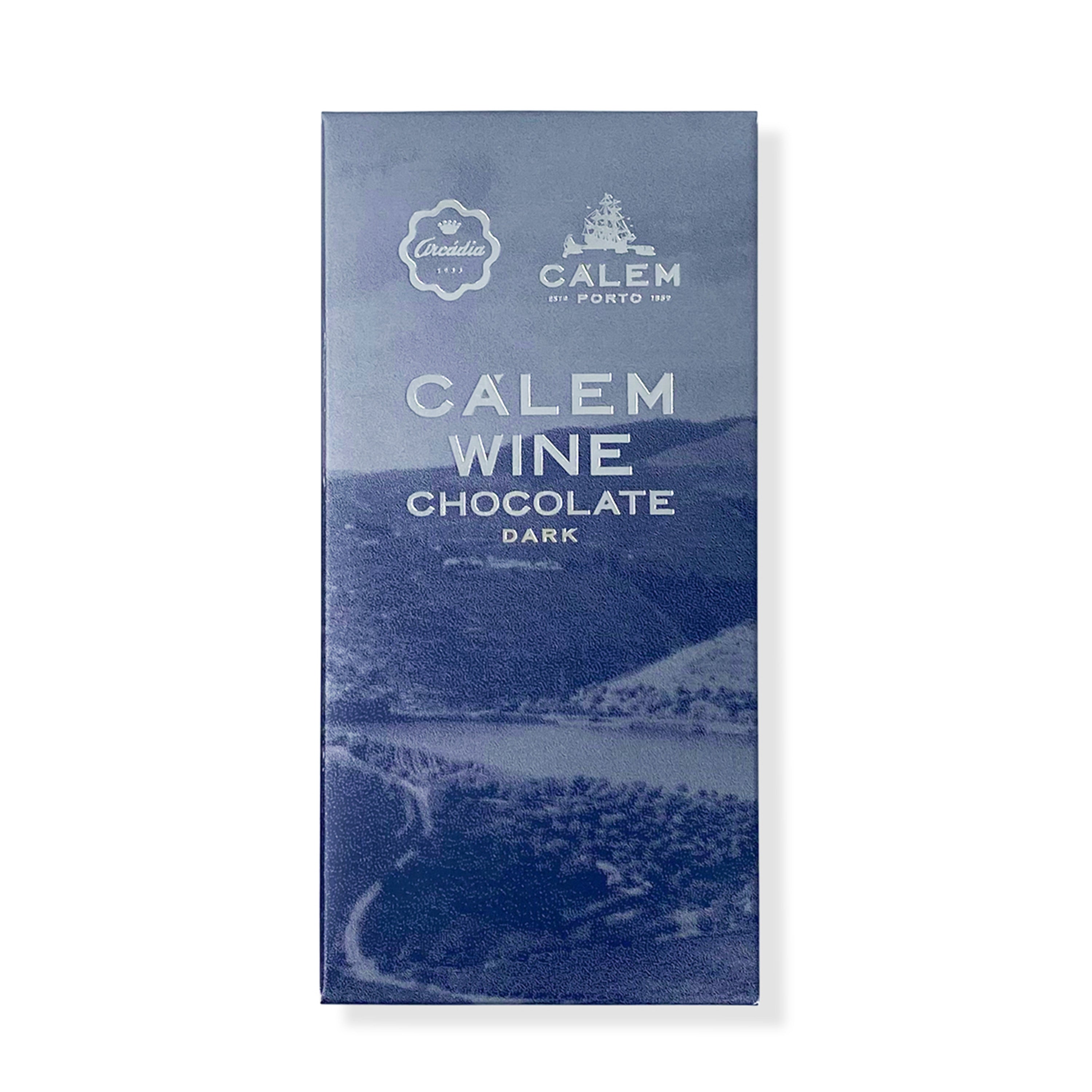 Tablete - Chocolate Negro e Vinho Cálem – Arcádia